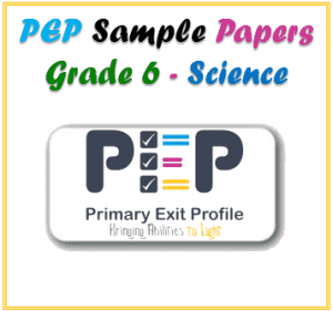 PEP Grade 6 Science Sample Paper 2023 Practice Test Questions Answers ...